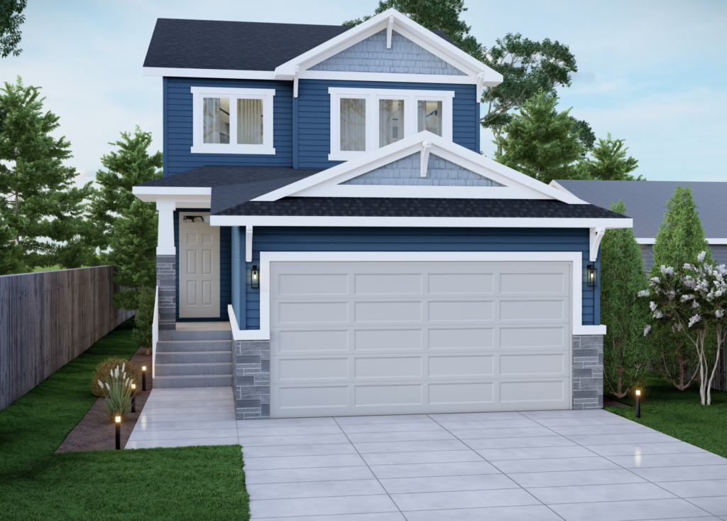 2-Story Front-Attached | Juniper | Custom Home Builders